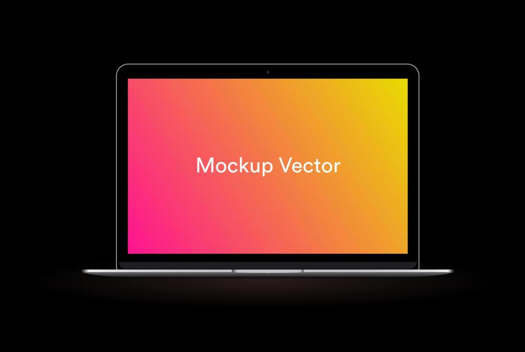 Laptop Mockup Vector Art, Icons, and Graphics for Free Download