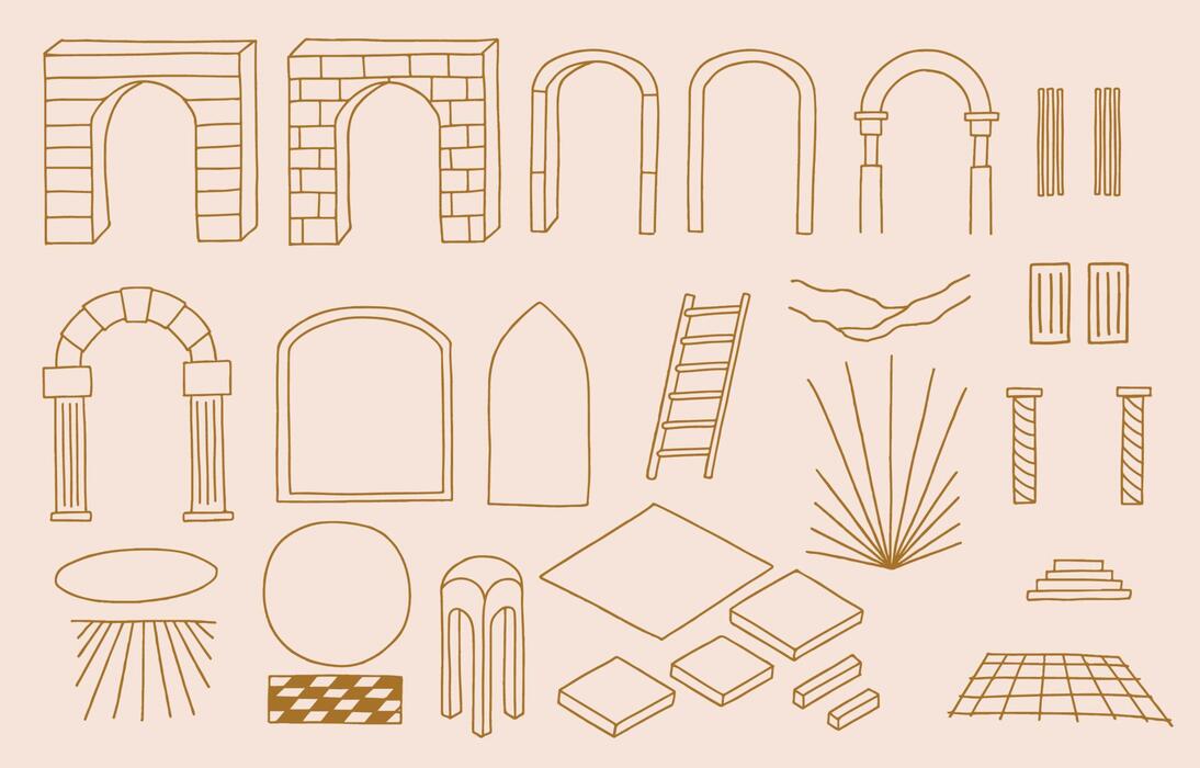 Architecture Symbols Vector Art, Icons, and Graphics for Free Download