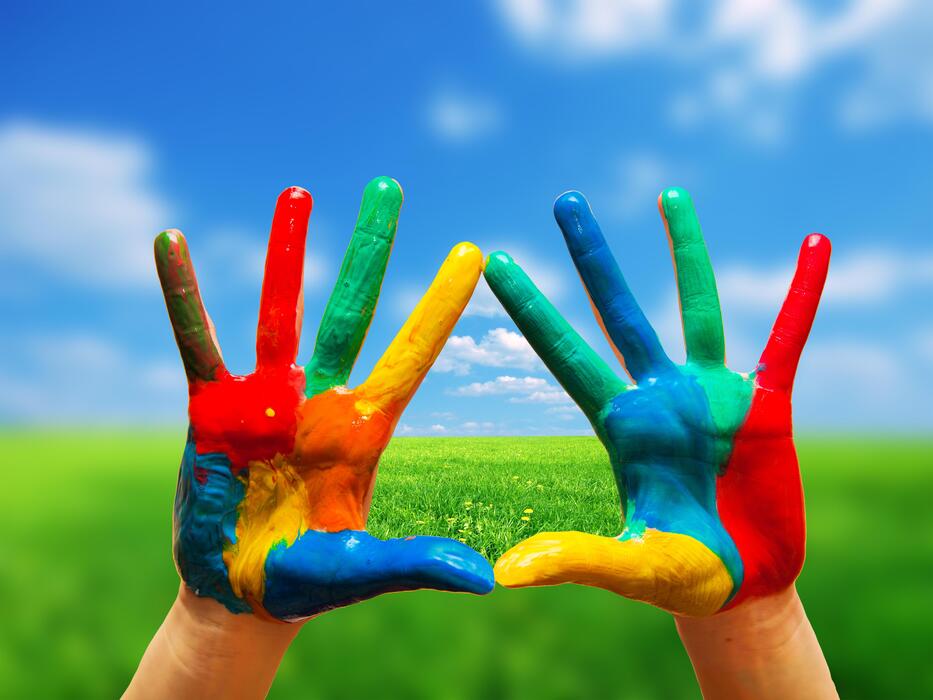 Colorful Hands Stock Photos, Images and Backgrounds for Free Download