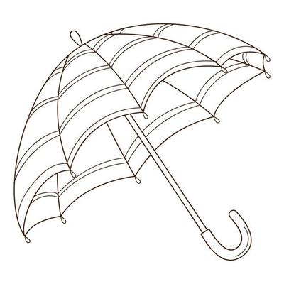 Black and white umbrella store