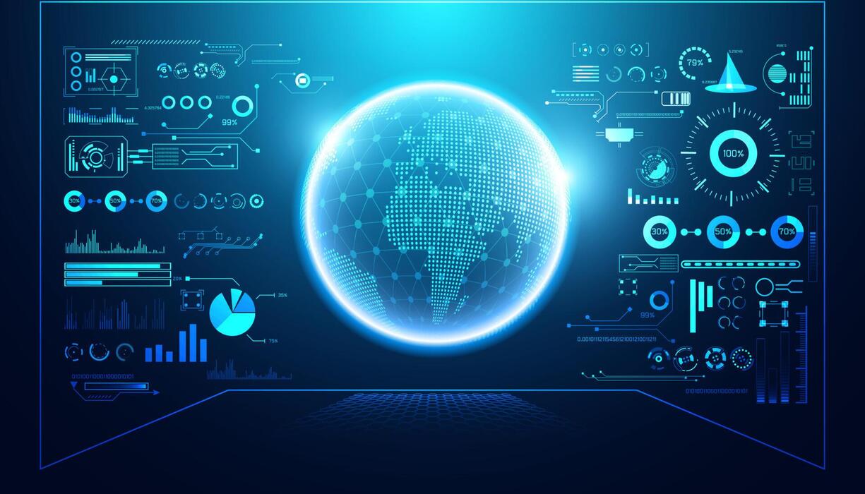 Futuristic Ui Vector Art, Icons, and Graphics for Free Download