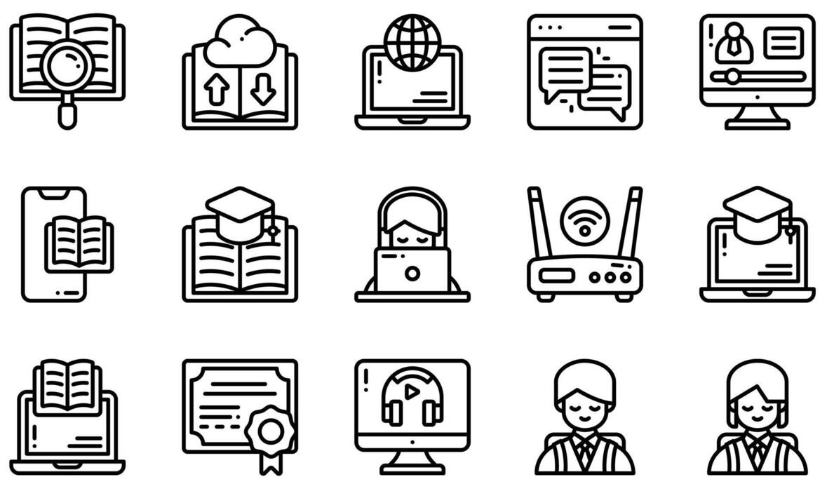 Education Icons Vector Art, Icons, and Graphics for Free Download