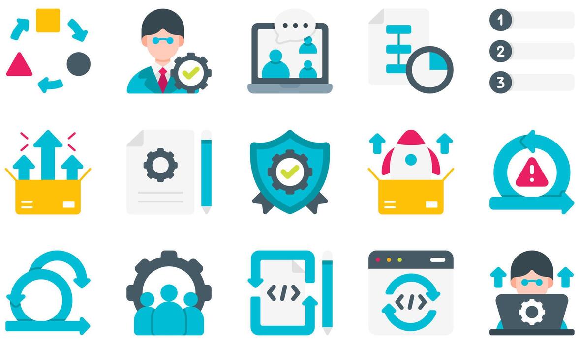 Scrum Vector Art, Icons, and Graphics for Free Download