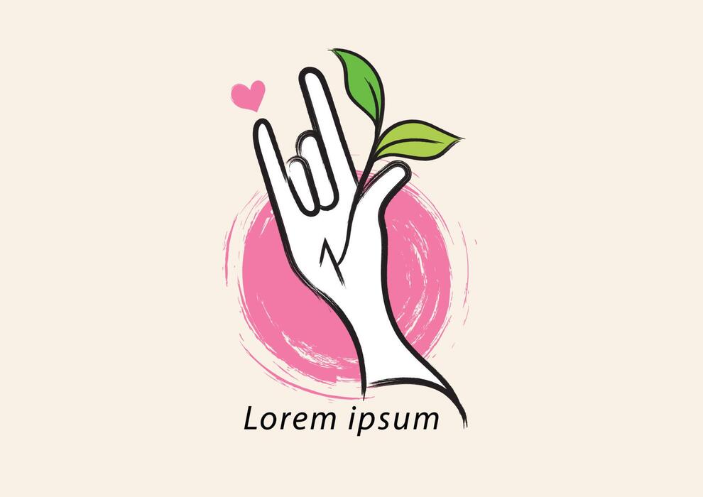 Sign Language Logo Vector Art, Icons, and Graphics for Free Download