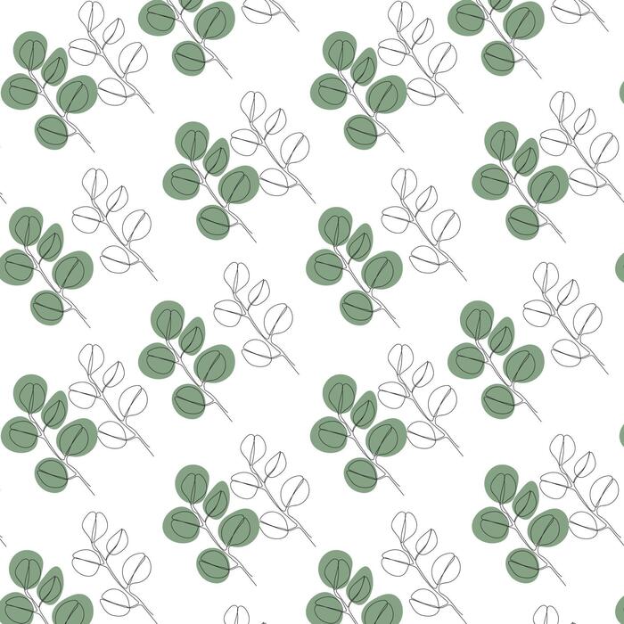 Eucalyptus Pattern Vector Art, Icons, and Graphics for Free Download