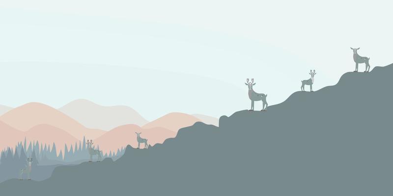 Deer Vector Art, Icons, and Graphics for Free Download