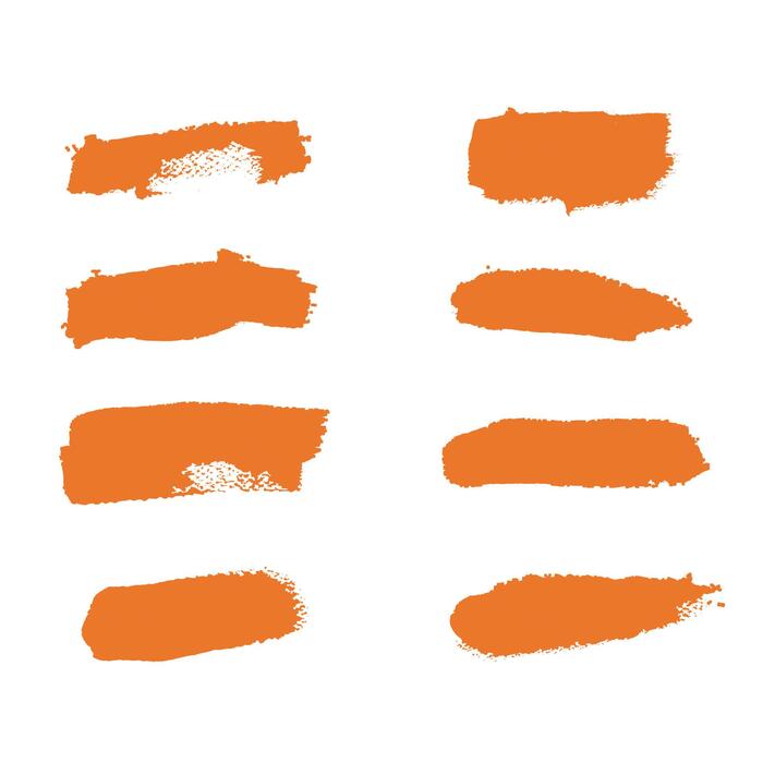 Orange Brush Stroke Vector Art, Icons, and Graphics for Free Download