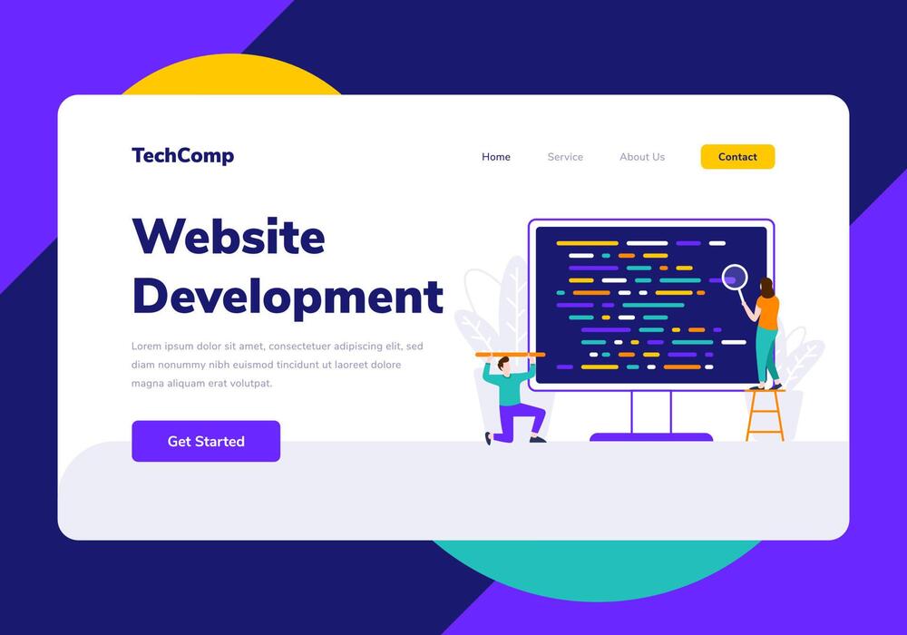 Website Development Vector Art, Icons, and Graphics for Free Download