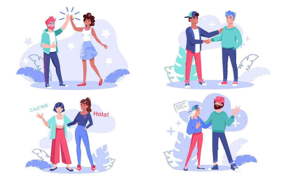 Meet And Greet Vector Art, Icons, and Graphics for Free Download