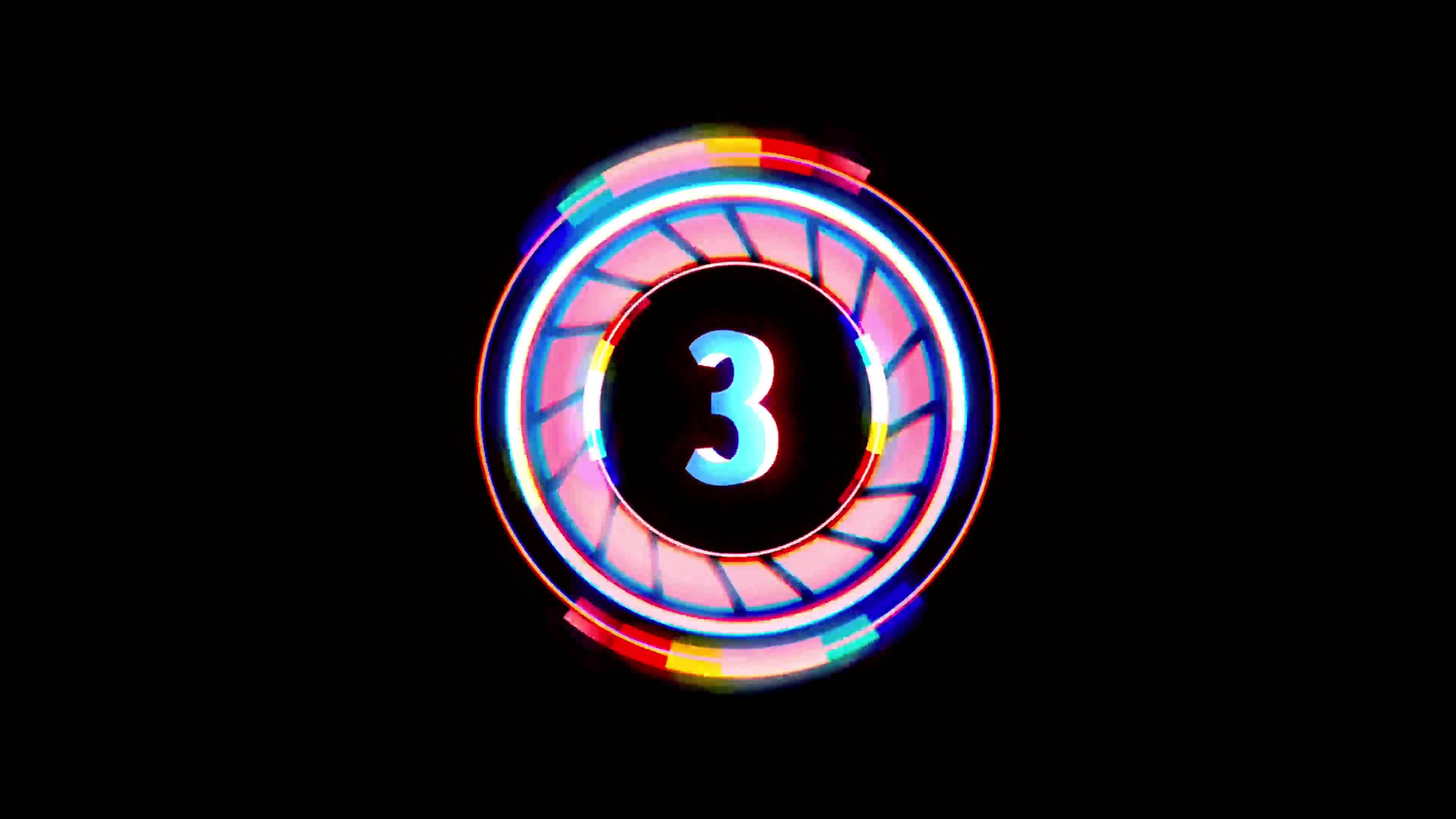 Animation Text Countdown From 5 To 1 Isolate On Black Background animation-text-countdown-from-5-to-1-isolate-on-black-background