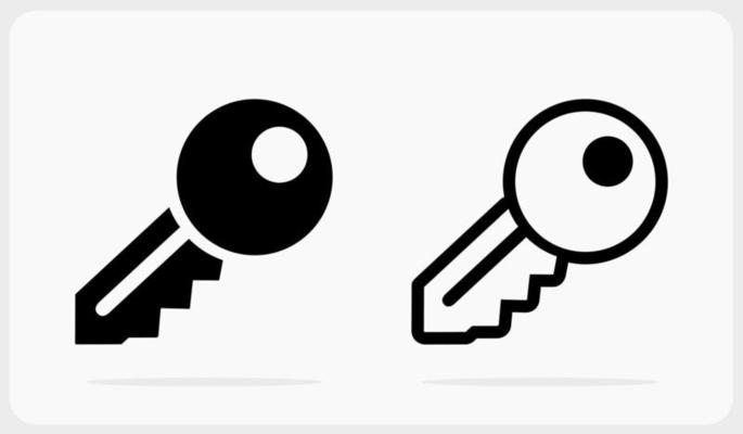 Key Silhouette Vector Art, Icons, and Graphics for Free Download
