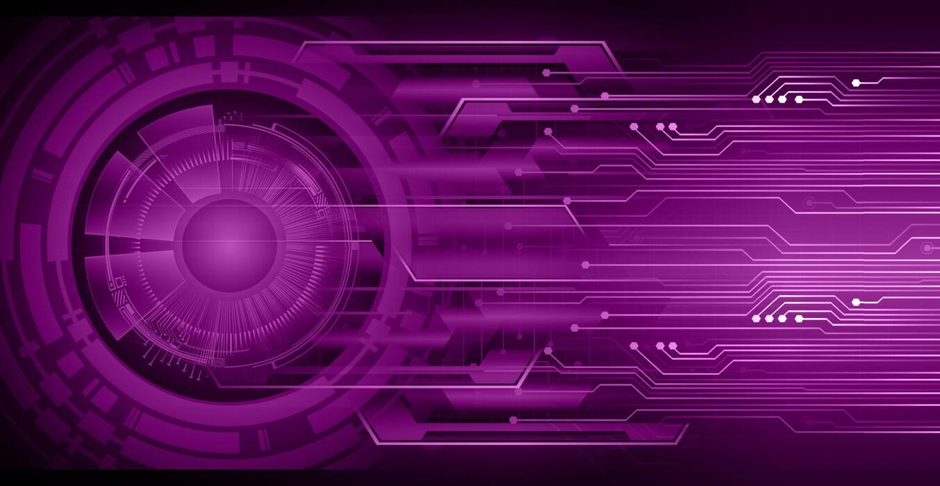 Purple Technology Background Vector Art, Icons, and Graphics for Free ...