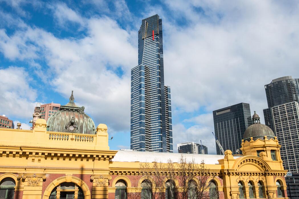 Melbourne Skyline Stock Photos, Images and Backgrounds for Free Download