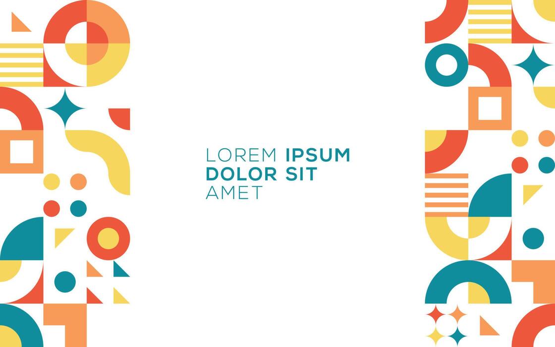 Geometric Shapes Border Vector Art, Icons, and Graphics for Free Download