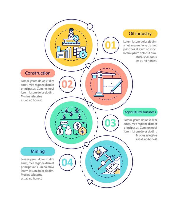 Process Infographic Vector Art, Icons, and Graphics for Free Download
