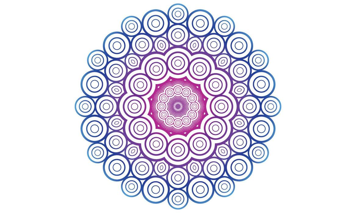 Wave Mandala Vector Art, Icons, and Graphics for Free Download