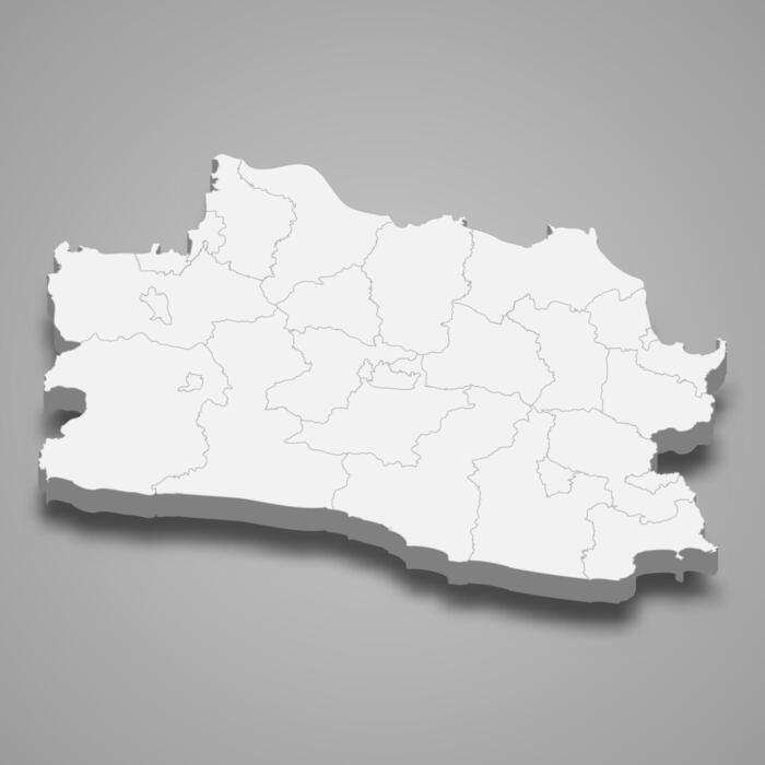 West Java Map Vector Art, Icons, and Graphics for Free Download