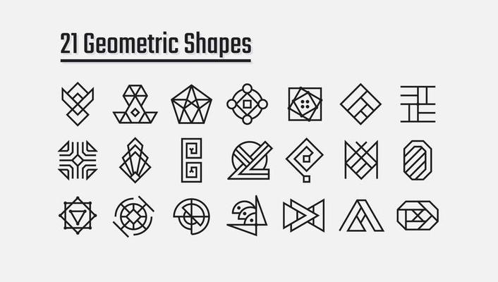 Geometric Shapes Vector Art, Icons, and Graphics for Free Download