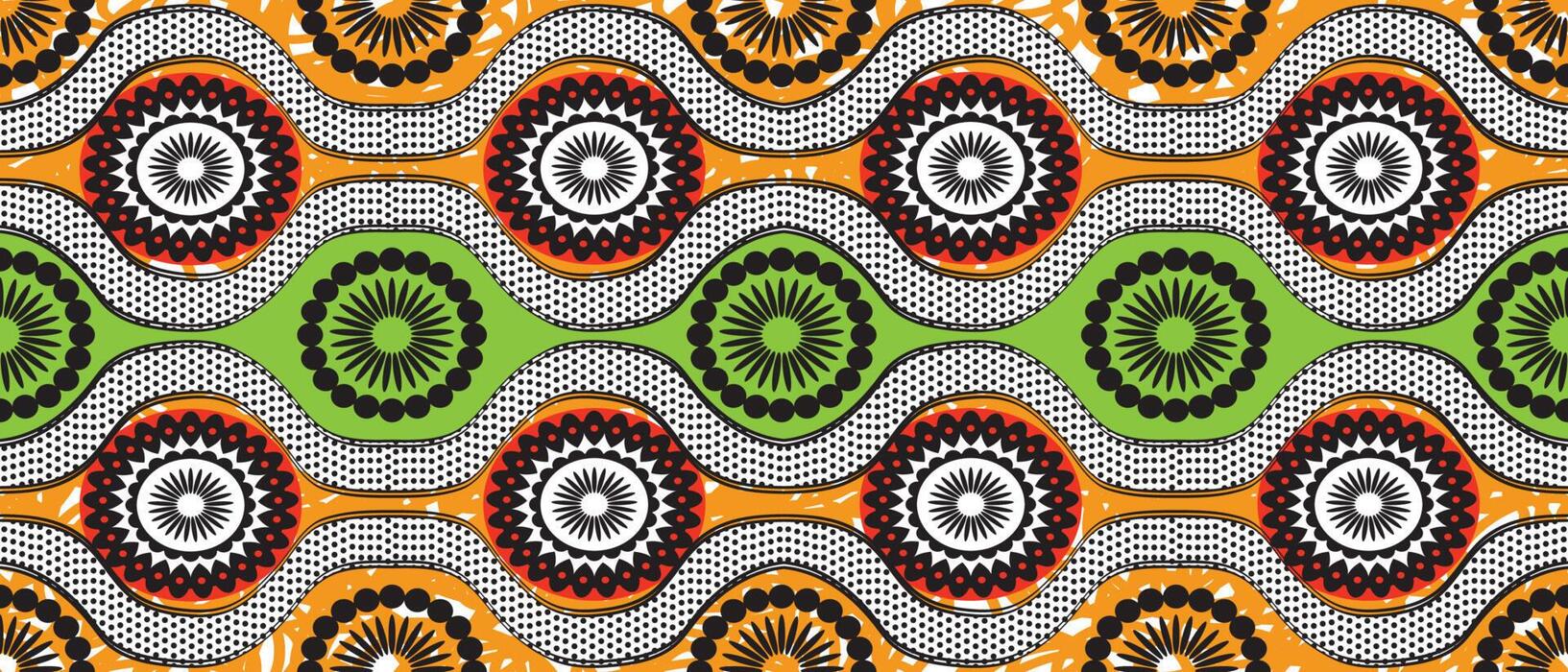 African Pattern Circle Vector Art, Icons, and Graphics for Free Download