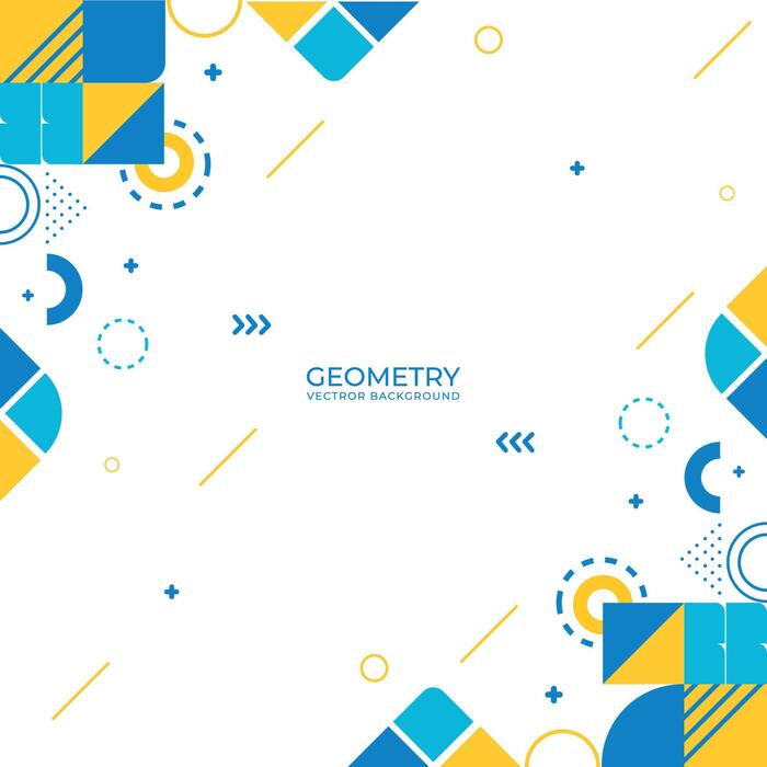 Geometric Shapes Border Vector Art, Icons, and Graphics for Free Download