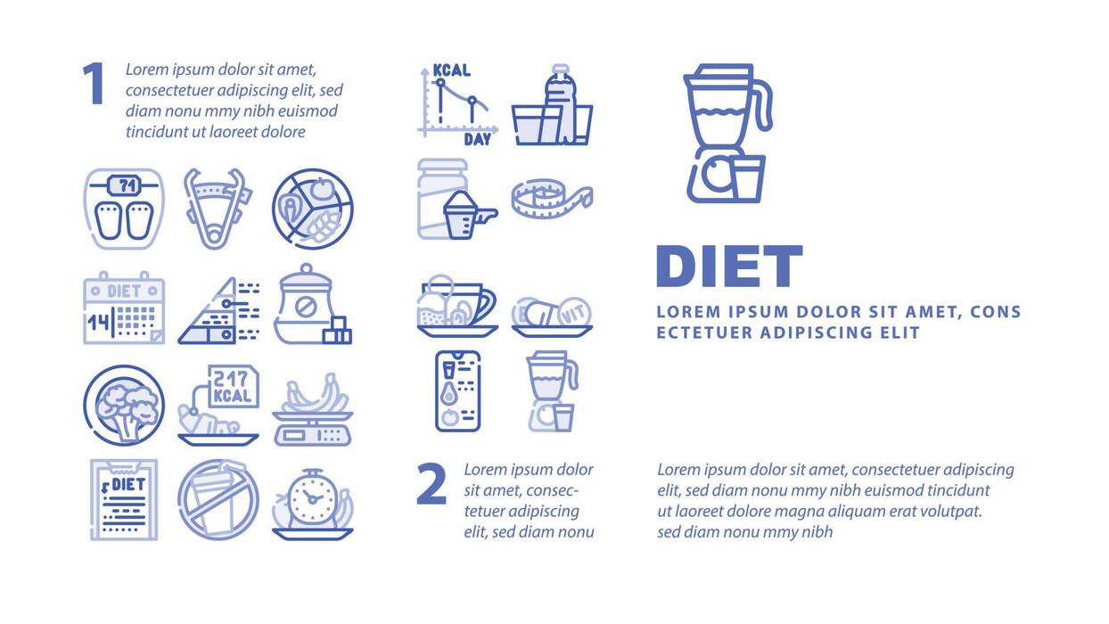 Diet Infographic Vector Art, Icons, and Graphics for Free Download