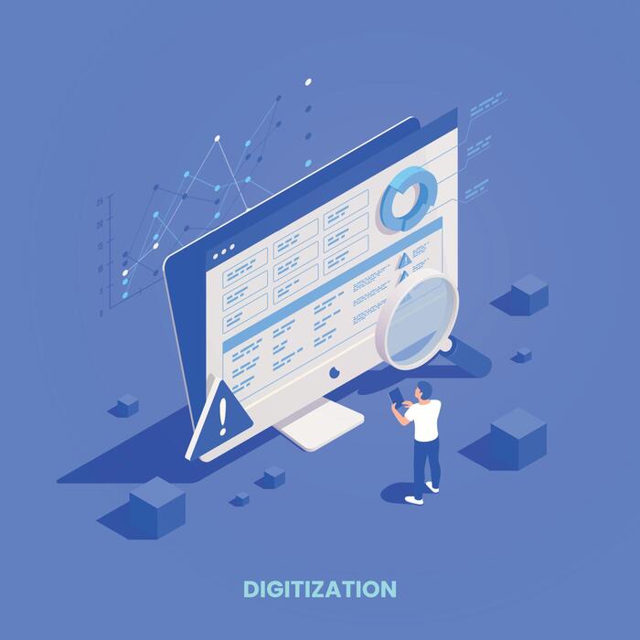 Digitalization Vector Art, Icons, and Graphics for Free Download