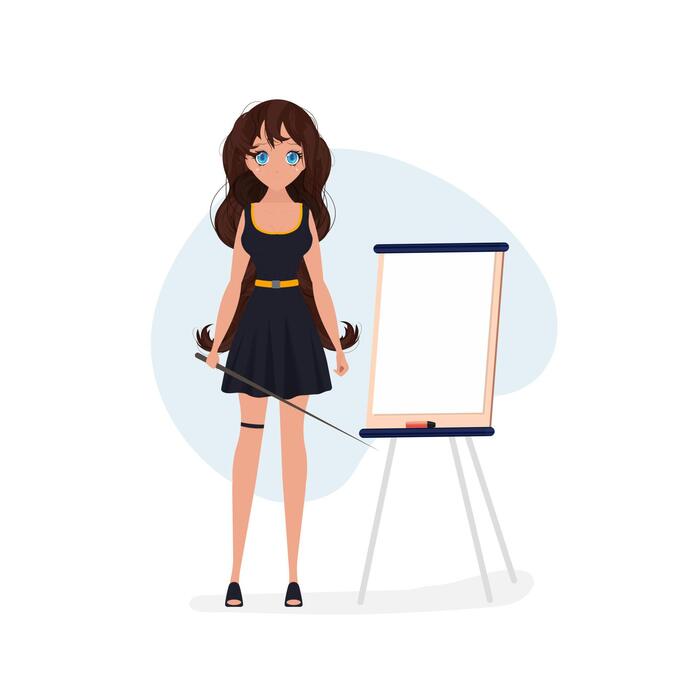 Female Teacher Vector Art, Icons, and Graphics for Free Download