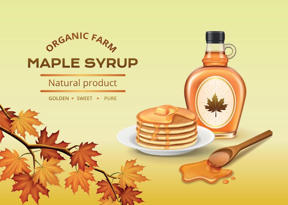 Maple Syrup Vector Art, Icons, and Graphics for Free Download
