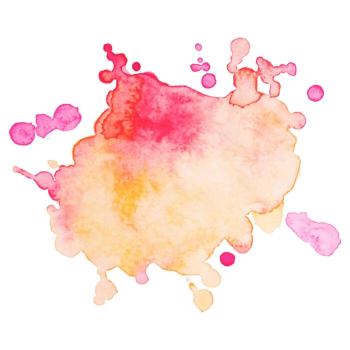 Pink And Orange Watercolor Vector Art, Icons, and Graphics for Free ...