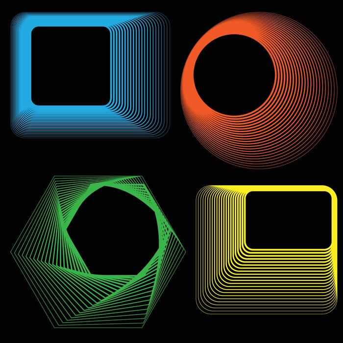 Geometric Line Pattern Vector Art, Icons, and Graphics for Free Download