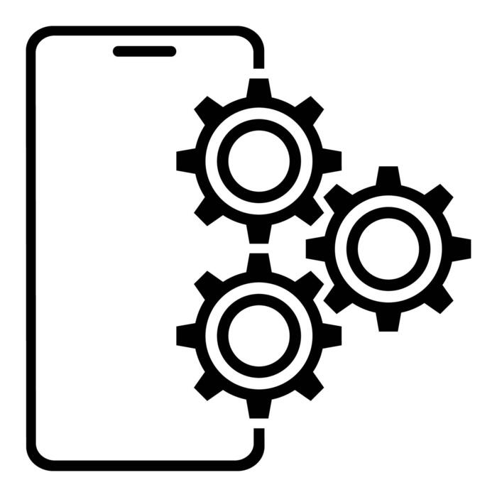 Mobile App Development Icon Vector Art, Icons, and Graphics for Free ...