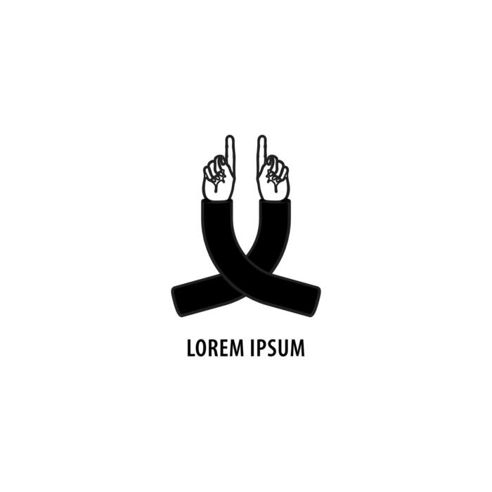 Sign Language Logo Vector Art, Icons, and Graphics for Free Download