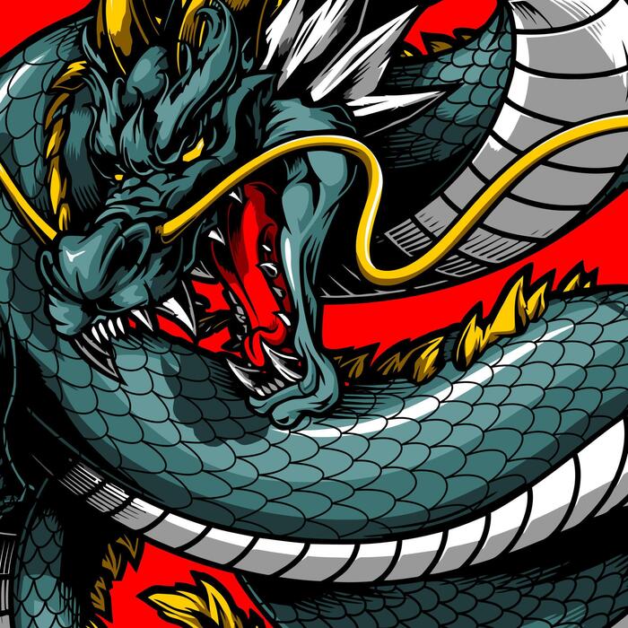 Dragon Vector Art, Icons, and Graphics for Free Download