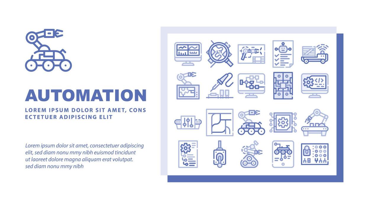 Automation Vector Art Icons And Graphics For Free Download