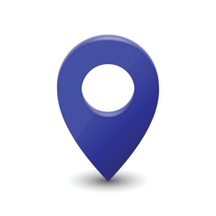 Location Icon Blue Vector Art, Icons, and Graphics for Free Download