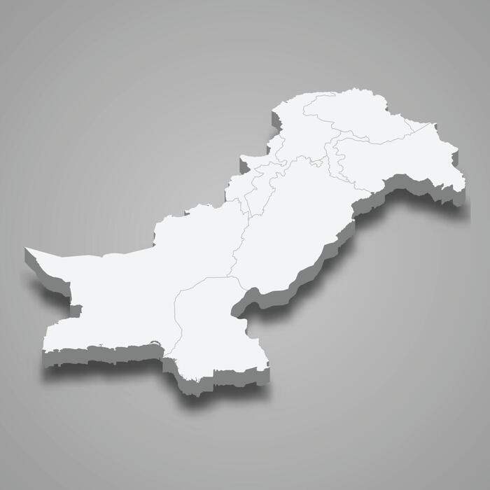 Pakistan Map Vector Art, Icons, and Graphics for Free Download