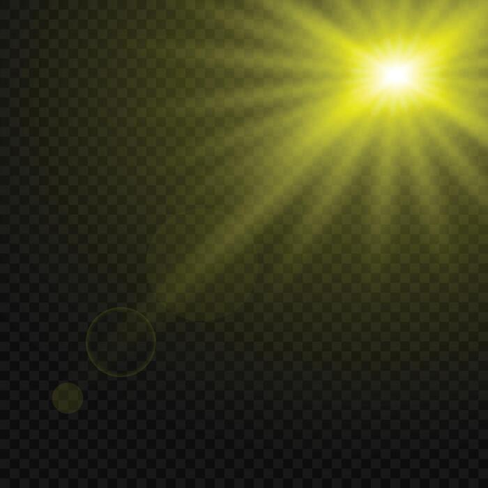 Yellow Light Effect Vector Art, Icons, and Graphics for Free Download