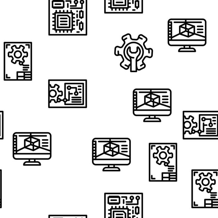 Tech Pattern Vector Art, Icons, and Graphics for Free Download