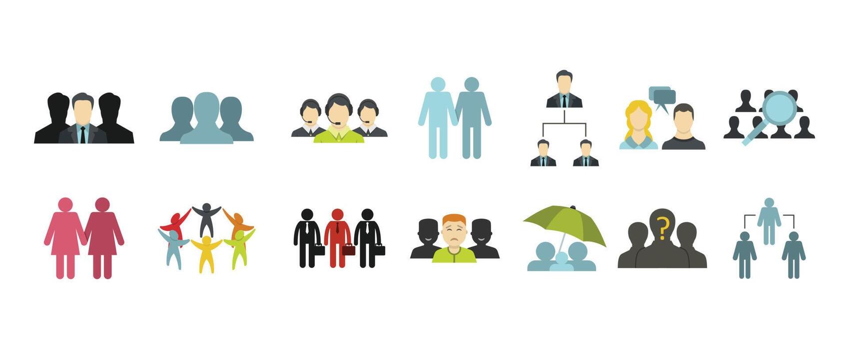 Group Of People Icon Vector Art, Icons, and Graphics for Free Download