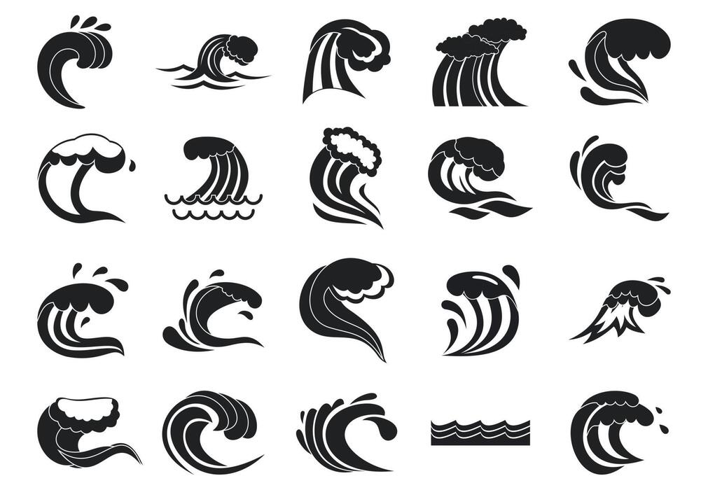 Tidal Wave Vector Art, Icons, and Graphics for Free Download