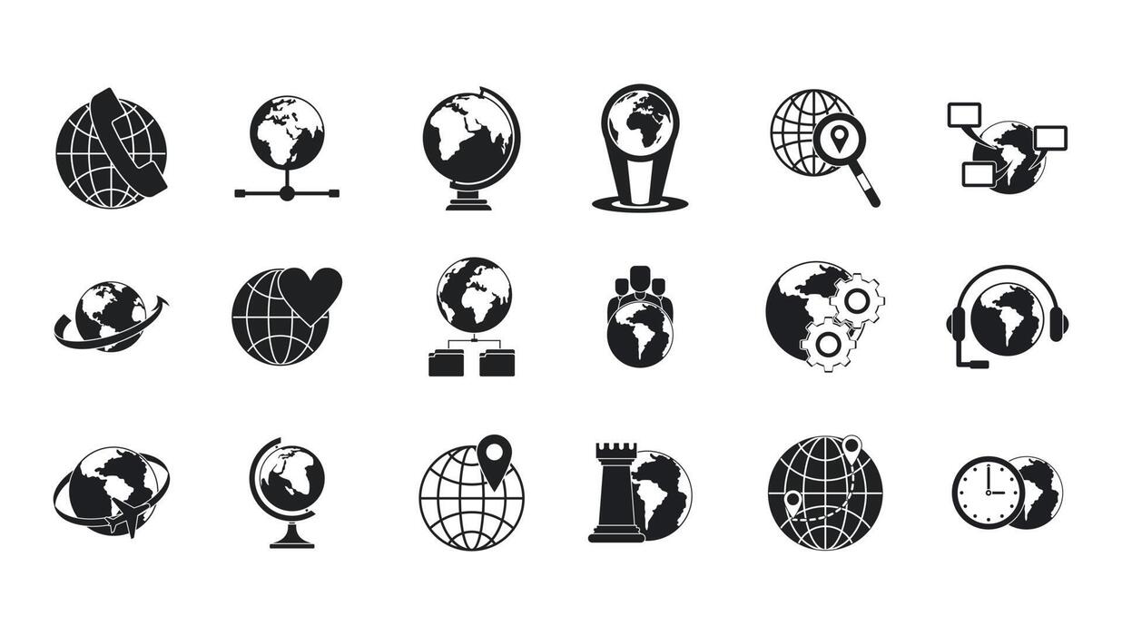 Simple Globe Vector Art, Icons, and Graphics for Free Download