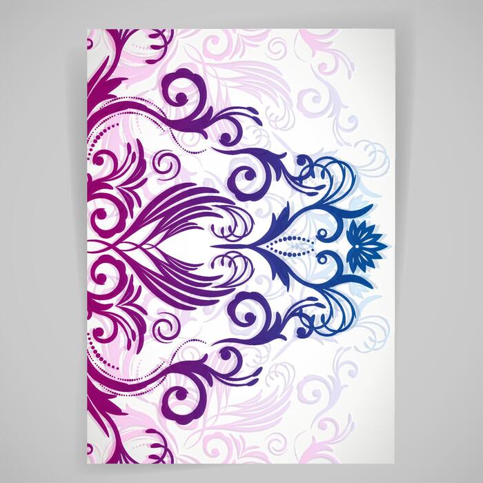 Floral Cover Page Vector Art, Icons, and Graphics for Free Download