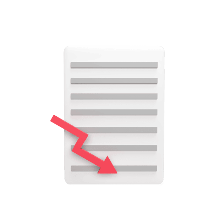 3d Decreasing Graph PNGs for Free Download