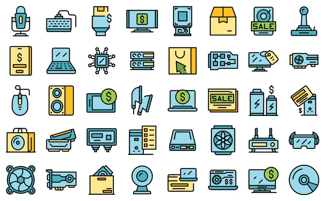 Hardware And Software Vector Art, Icons, and Graphics for Free Download