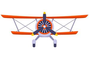 Biplane Clipart Front