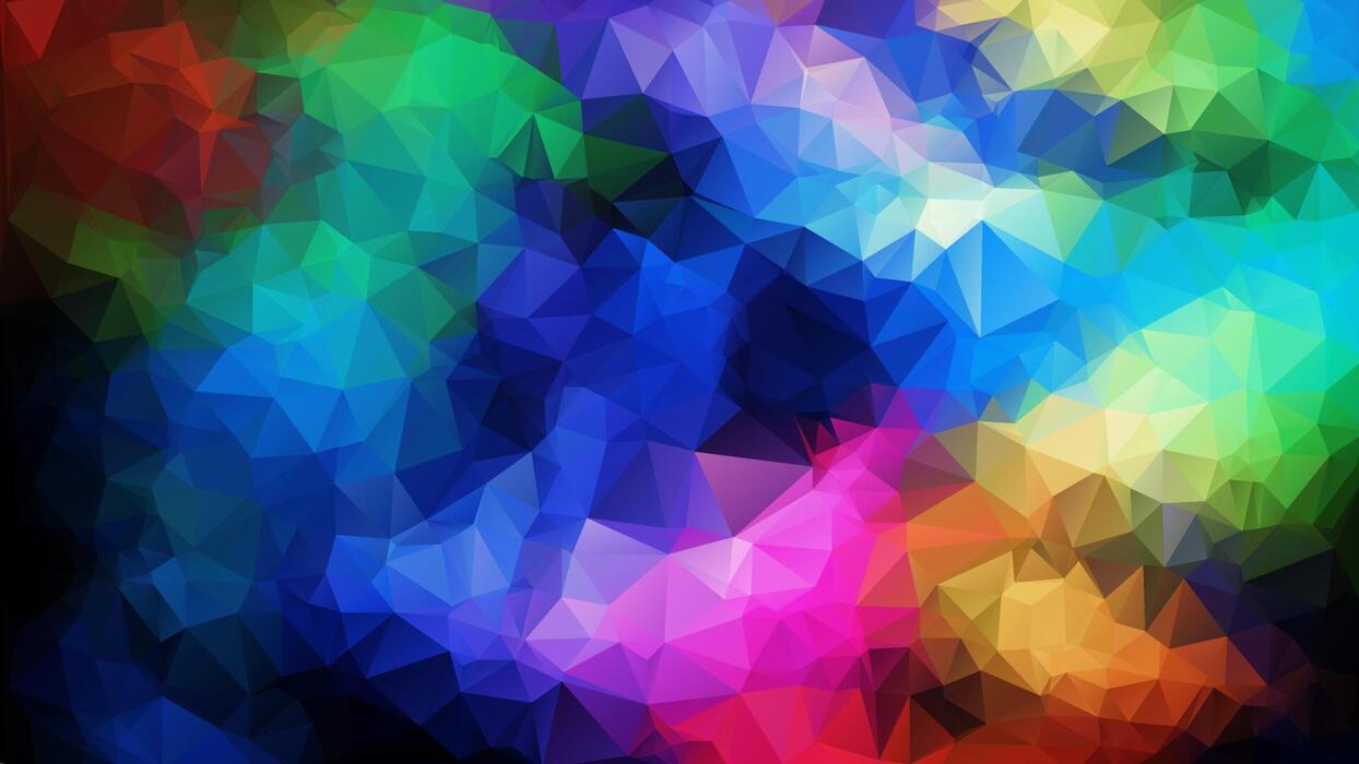 Colorful Polygon Background Vector Art, Icons, and Graphics for Free ...