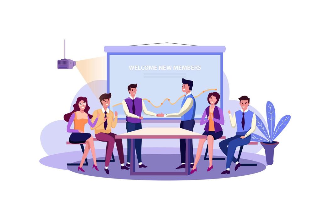 Meet And Greet Vector Art, Icons, and Graphics for Free Download