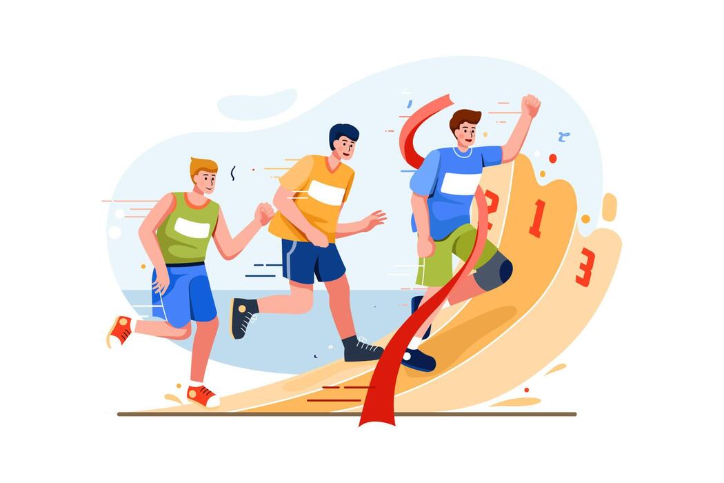 Cross Country Running Vector Art, Icons, and Graphics for Free Download