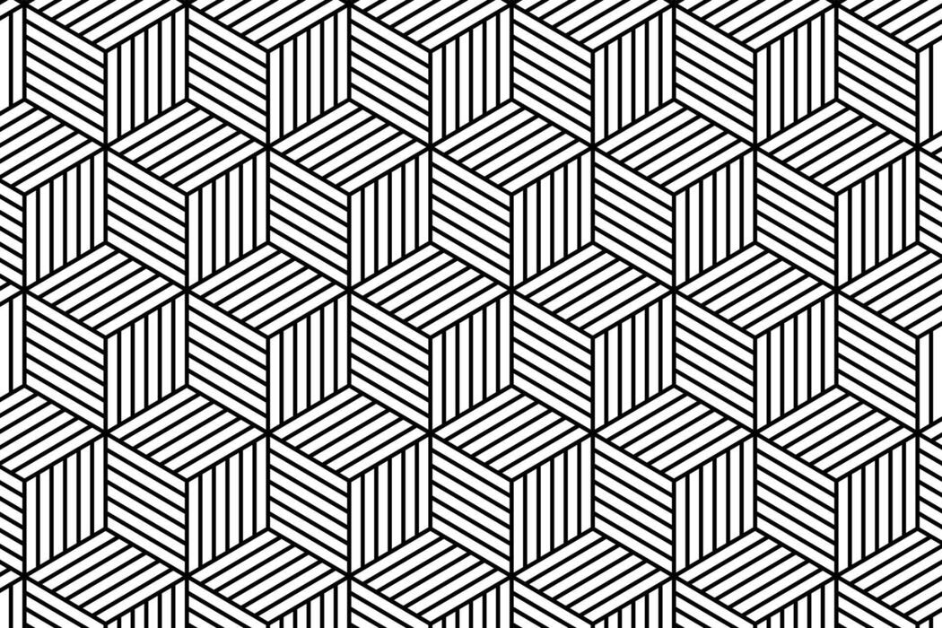 Abstract Geometric Line Pattern Vector Art, Icons, and Graphics for ...