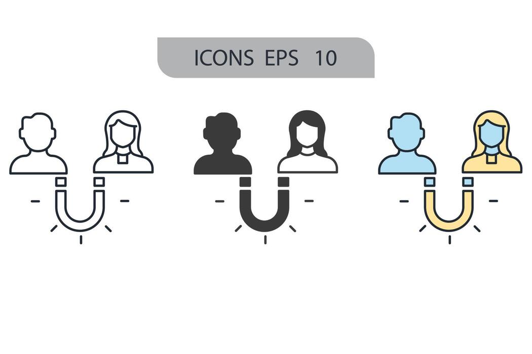People Connection Icon Vector Art, Icons, and Graphics for Free Download